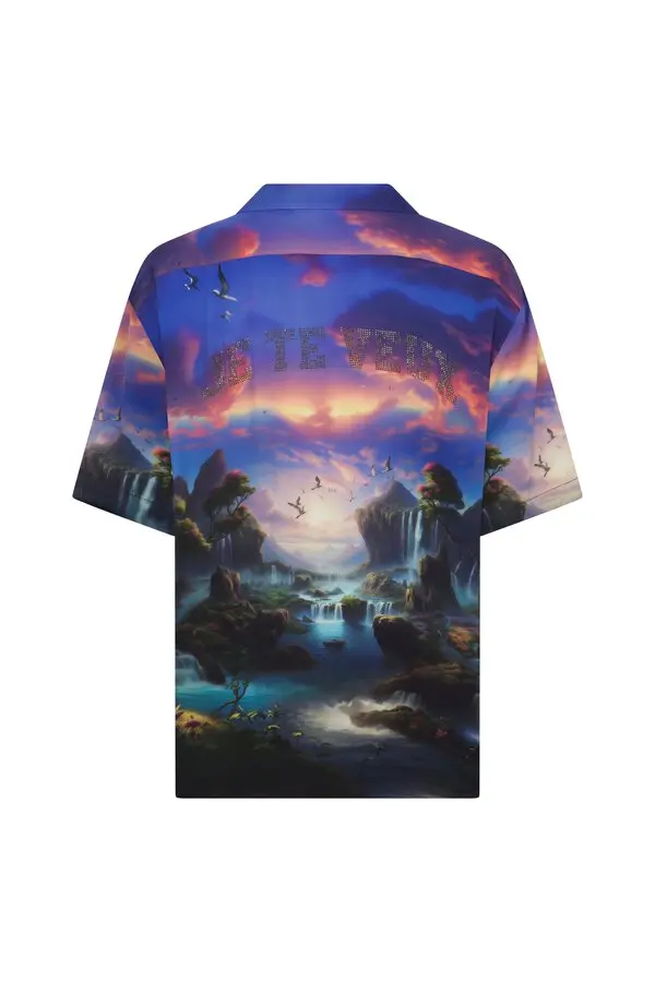 JE TE VEUX River Shirt - Blue