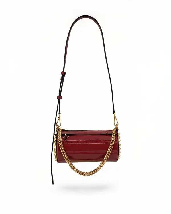 PIMPINICCHIO NEWYORK Tube Cross-body Bag In Heritage - Red