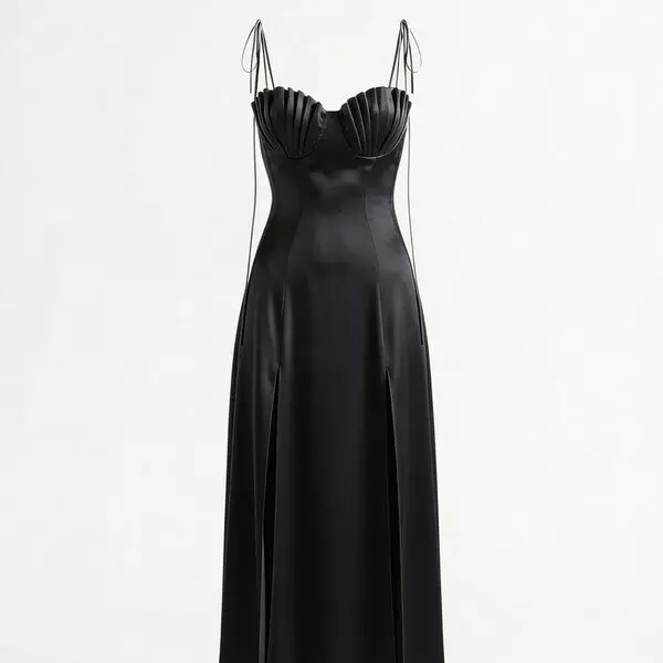 LA MUSA Mermaid Dress - Black