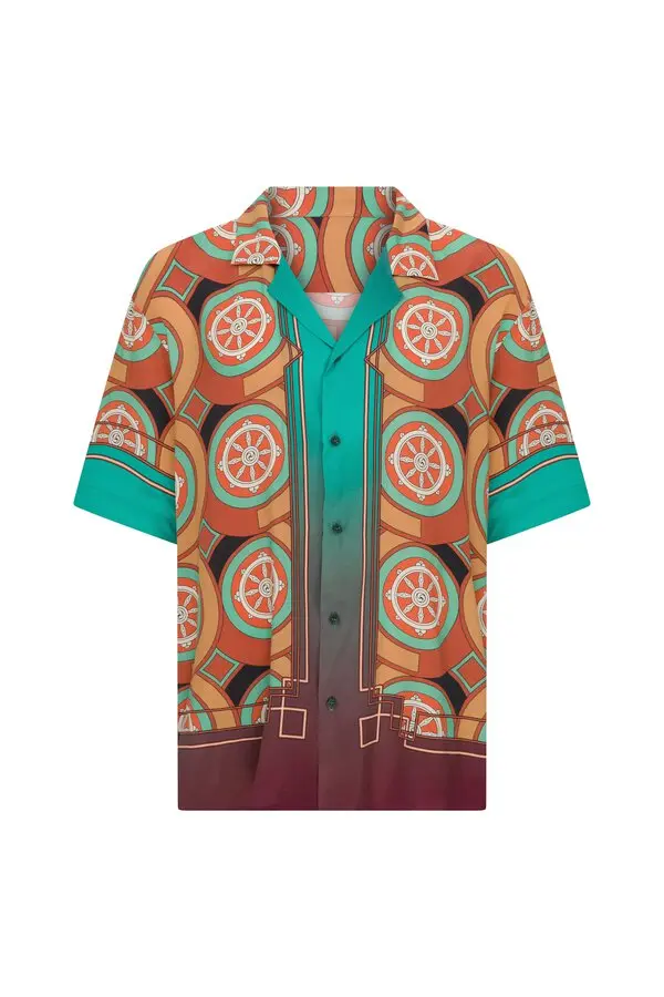 JE TE VEUX Dharma Terracotta Shirt - Orange