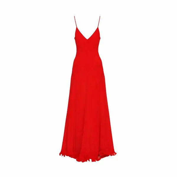 DELFI COLLECTIVE Estelle Dress Crimson - Red