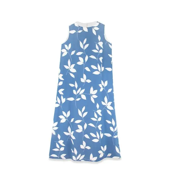 PROFILE NYC Blue / White Floral Jumper - Blue/white