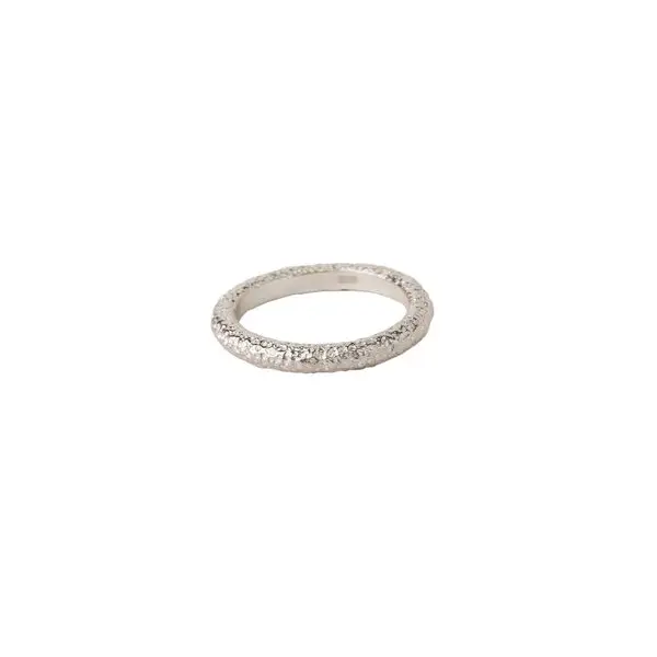 NASI SILVER Organic Swash Ring - Silver