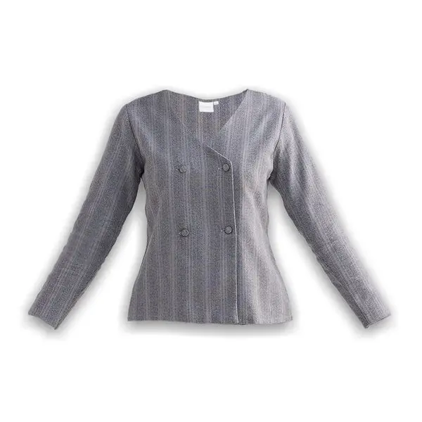 REISTOR Fitted Cotton Tweed Jacket - Grey