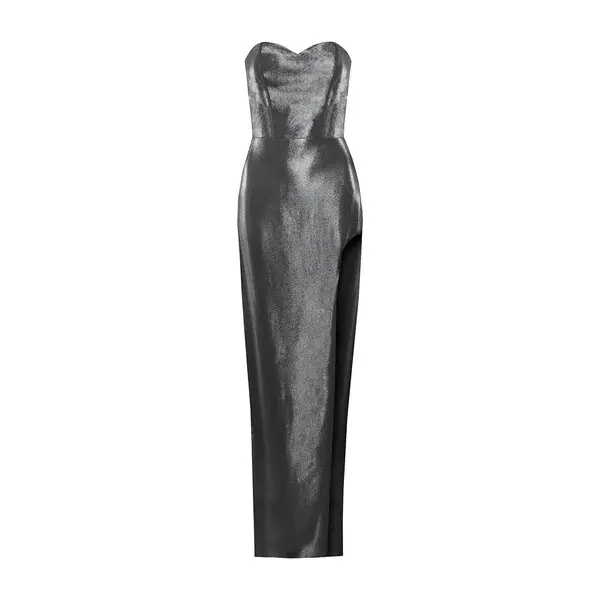 VESTIAIRE D'UN OISEAU LIBRE Metallic Dress - Silver