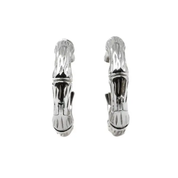 NASI SILVER Bamboo Day/ Night Hoops - Silver