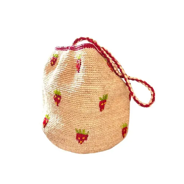 ZANATANY CONCEPTS Strawberry Small Bag - Red