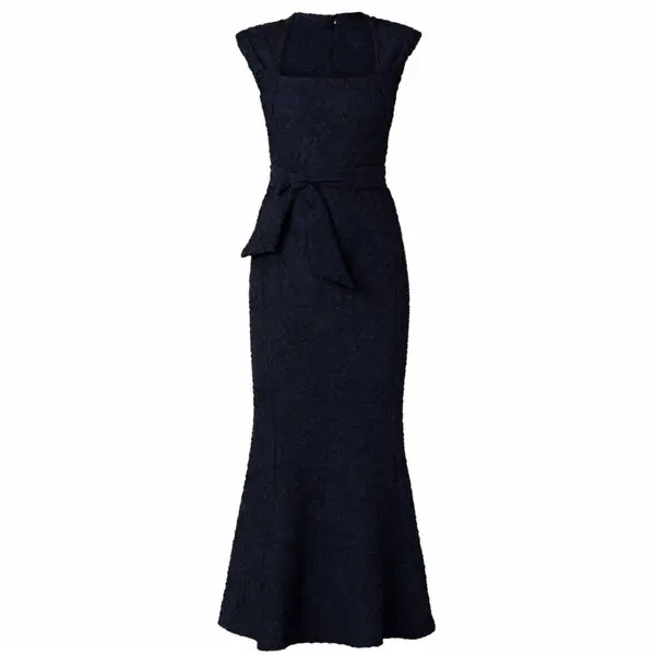 SACHA DRAKE Gala Royale Gown In Navy - Blue