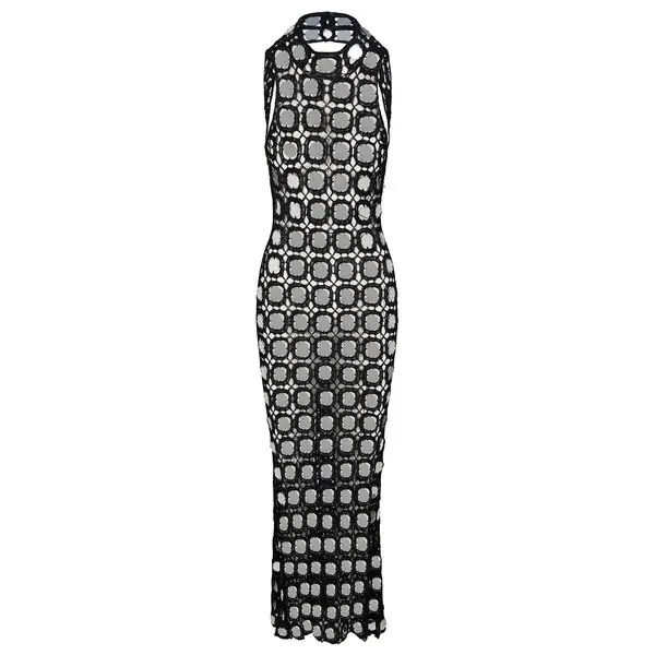 DELFI COLLECTIVE Selene Dress Midnight - Black