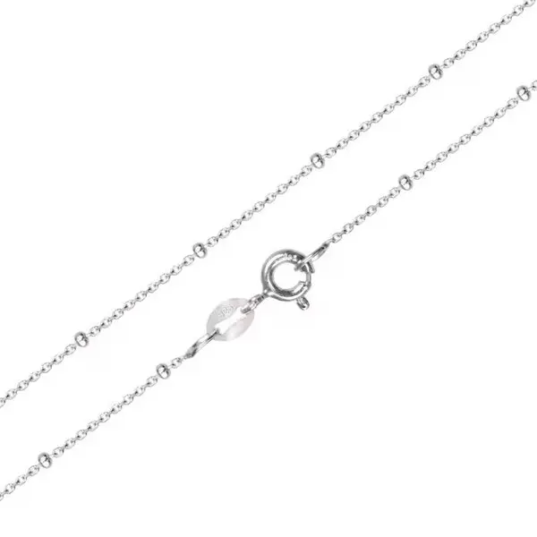THE JEWELLERY STORE LONDON Fine Satellite Chain In Sterling - Silver