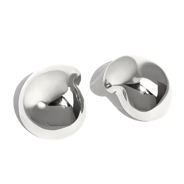 BIKO Nicola Studs Large - Silver