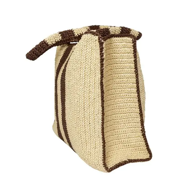 JURGI BRAND Neutrals / Riviera Stripe Bag - Brown