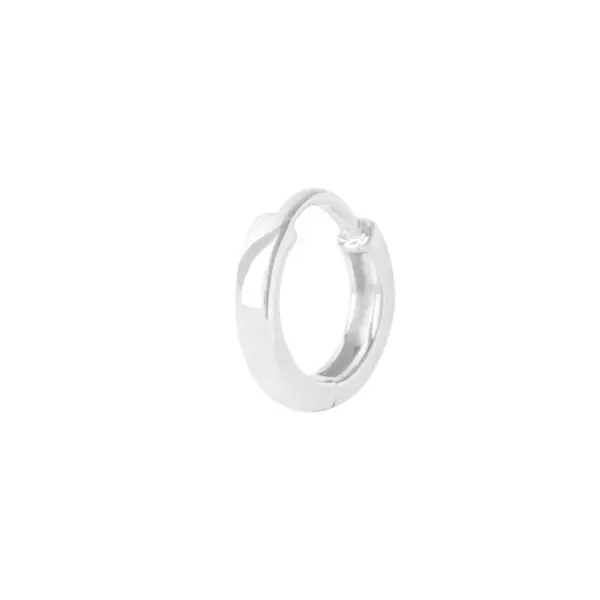 ZOHREH Huggie Hoop Earring Sterling - Silver