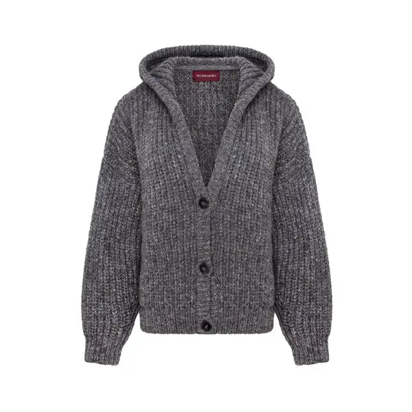 MANDRAGORA Alpaca And Merino Wool Sweater Roye - Grey