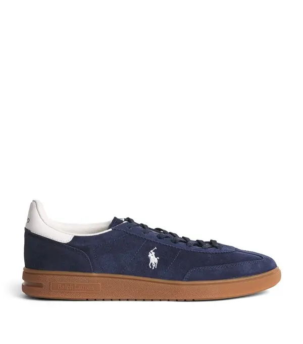 Polo Ralph Lauren Suede Bedford Sneakers - Navy