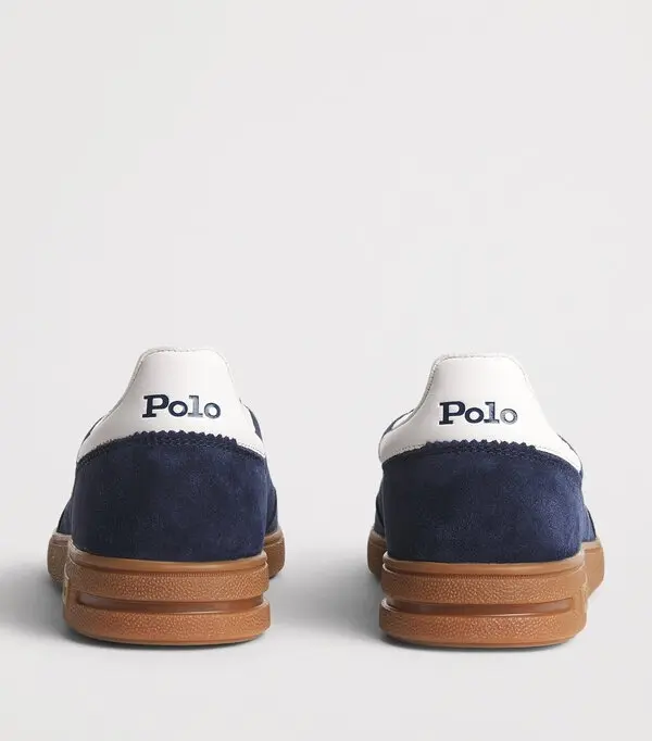 Polo Ralph Lauren Suede Bedford Sneakers - Navy