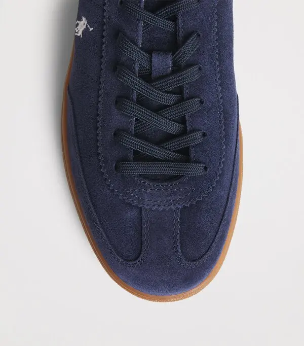 Polo Ralph Lauren Suede Bedford Sneakers - Navy