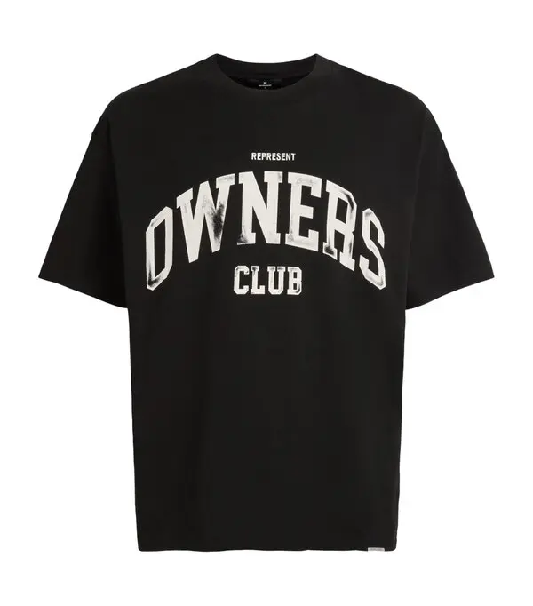 REPRESENT Cotton Owners Club T-shirt - Black