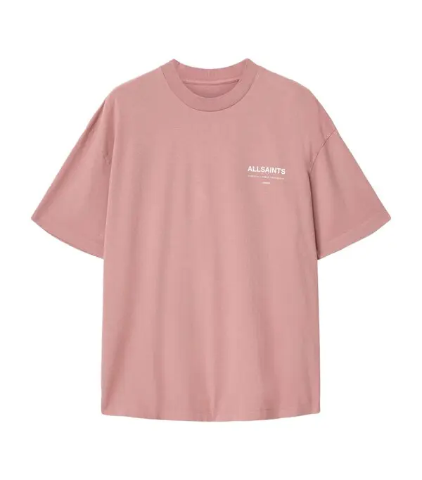 ALLSAINTS Cotton Backstage T-shirt - Pink