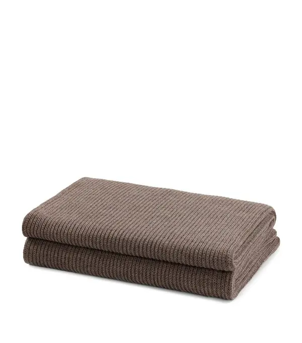 HAMAM Alpaca Throw - Brown