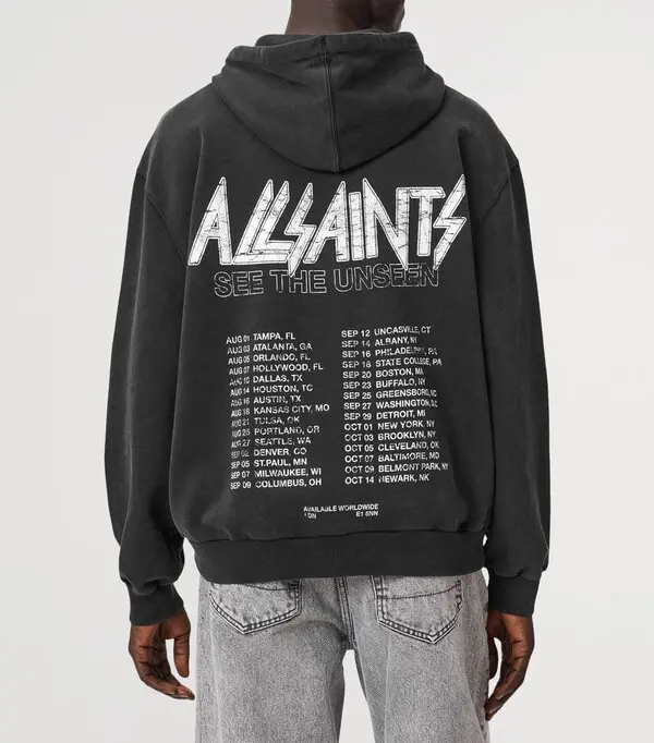 ALLSAINTS Organic Cotton Chromium Hoodie
