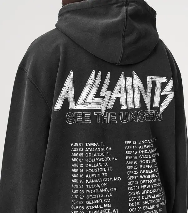 ALLSAINTS Organic Cotton Chromium Hoodie