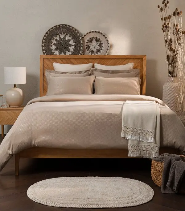 HAMAM Jacquard Astra Super King Duvet Cover
