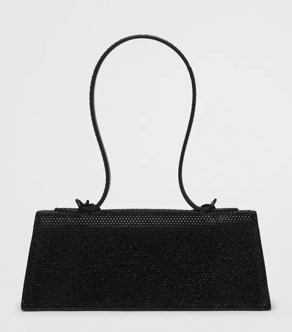 Alexander McQueen Leather Jewelled Top-handle Bag