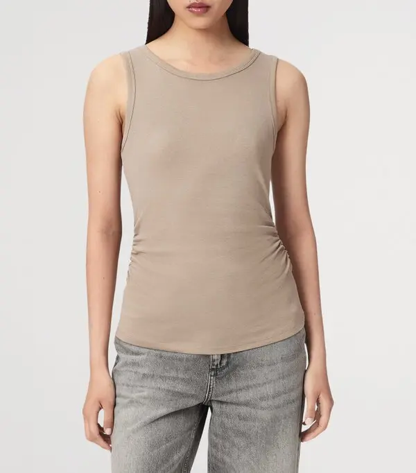 ALLSAINTS Stretch-cotton Katarina Tank Top - Grey