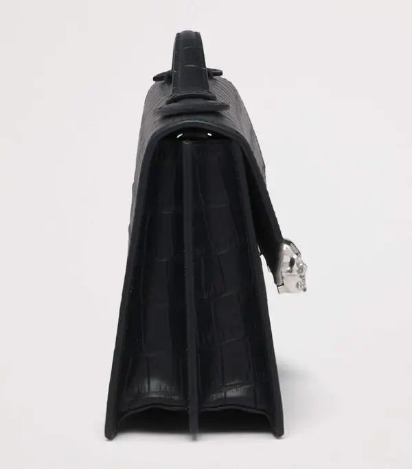 Alexander McQueen Leather Skull Top-handle Bag