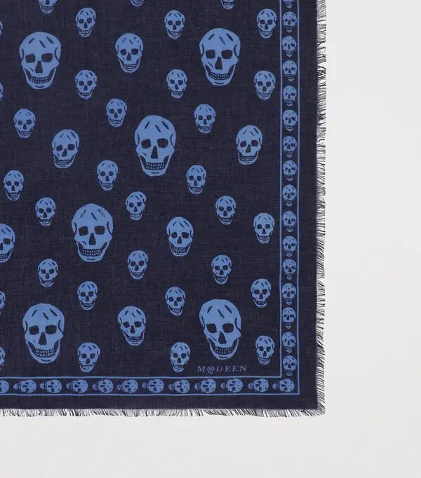 Alexander McQueen Modal-silk Skull Scarf