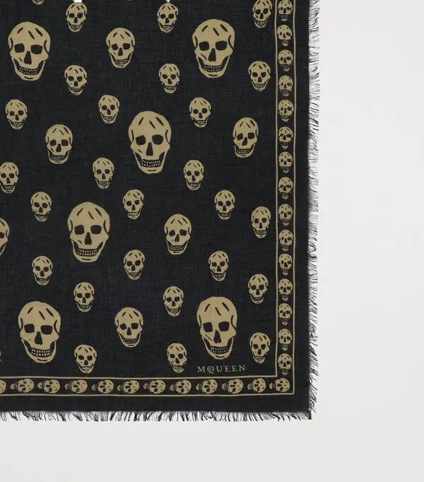 Alexander McQueen Modal-silk Skull Scarf