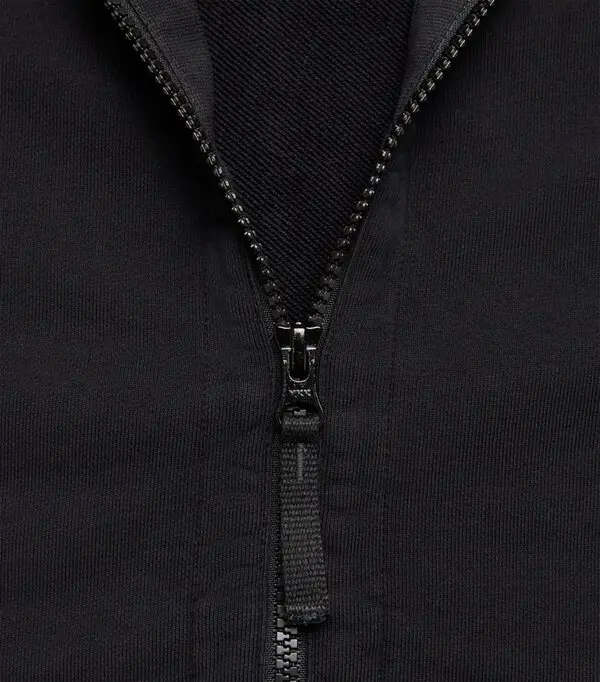 Stone Island Oversized Compass Zip-up Hoodie