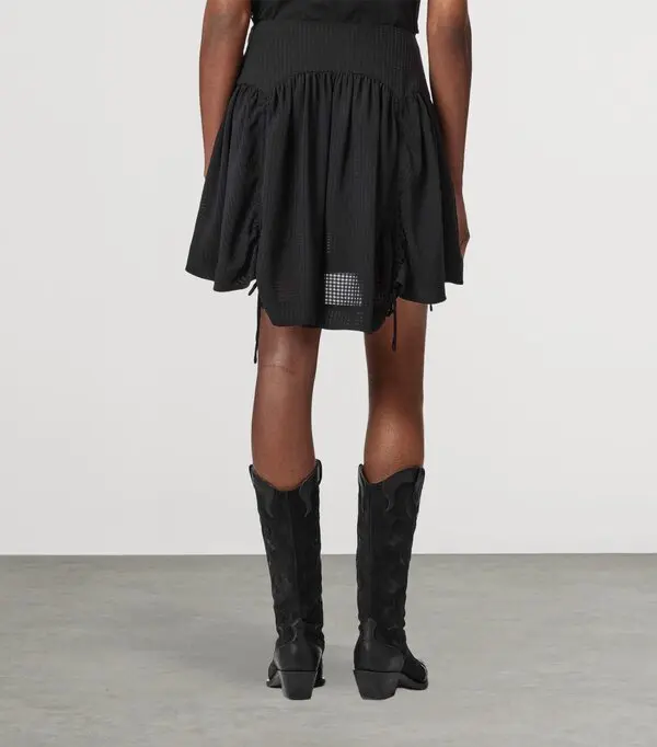 ALLSAINTS Check Aria Mini Skirt