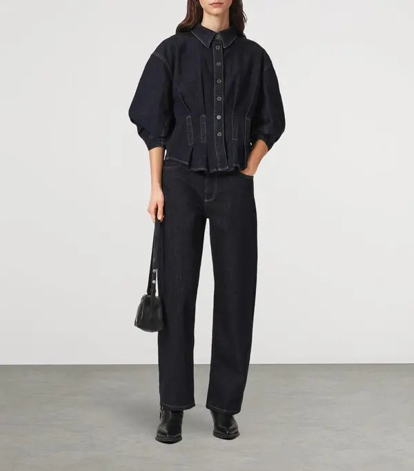 ALLSAINTS Sadie High-rise Barrel-leg Jeans