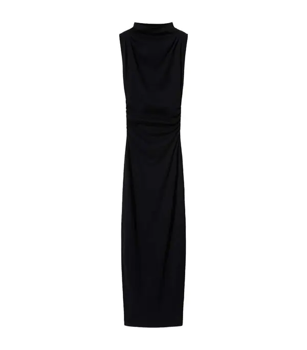 ALLSAINTS Stretch-cotton Katarina Maxi Dress - Black
