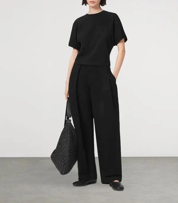 ALLSAINTS Organic Cotton Eden Artia T-shirt - Black