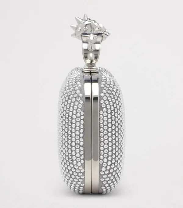 Alexander McQueen Skull Four-ring Clutch Bag