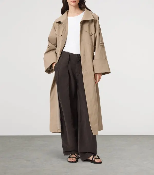 ALLSAINTS Clayton Trench Coat