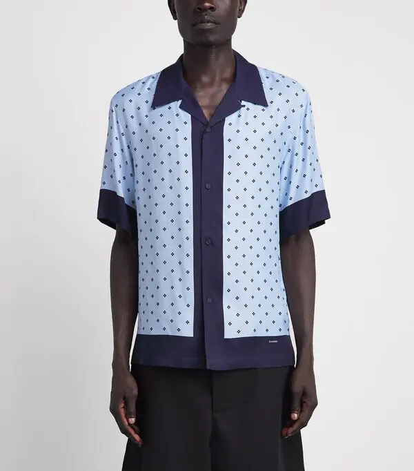 Sandro Micro-cross Print Shirt