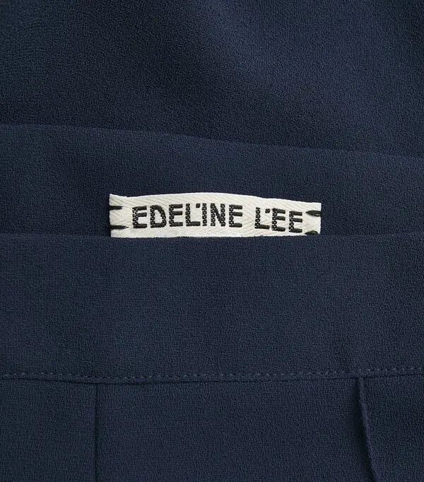 EDELINE LEE Pleated Averill Slim Trousers