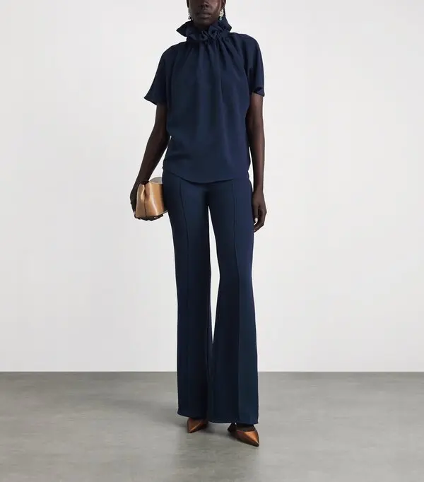 EDELINE LEE Ruff Blouse