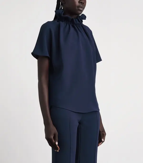 EDELINE LEE Ruff Blouse