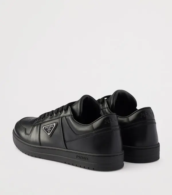 Prada Leather Downtown Sneakers