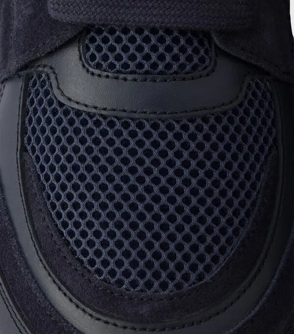 Prada Mesh-leather Prax Sneakers