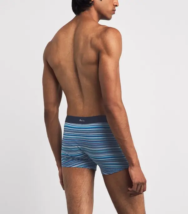 Paul Smith Stretch-organic Cotton Signature Stripe Trunks