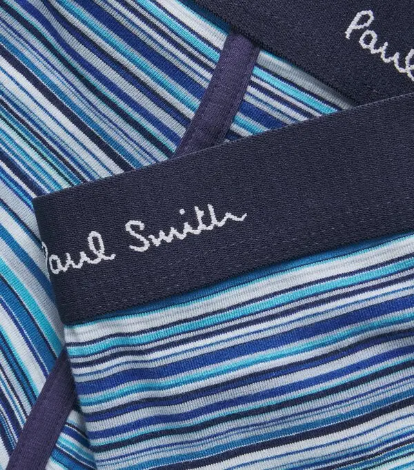Paul Smith Stretch-organic Cotton Signature Stripe Trunks