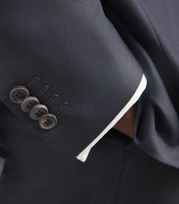 Corneliani Wool Herringbone 2-piece Suit