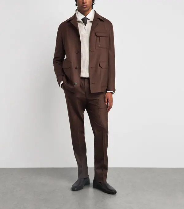 Corneliani Wool-cashmere Overshirt