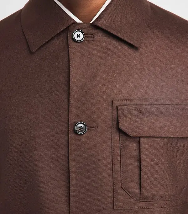 Corneliani Wool-cashmere Overshirt